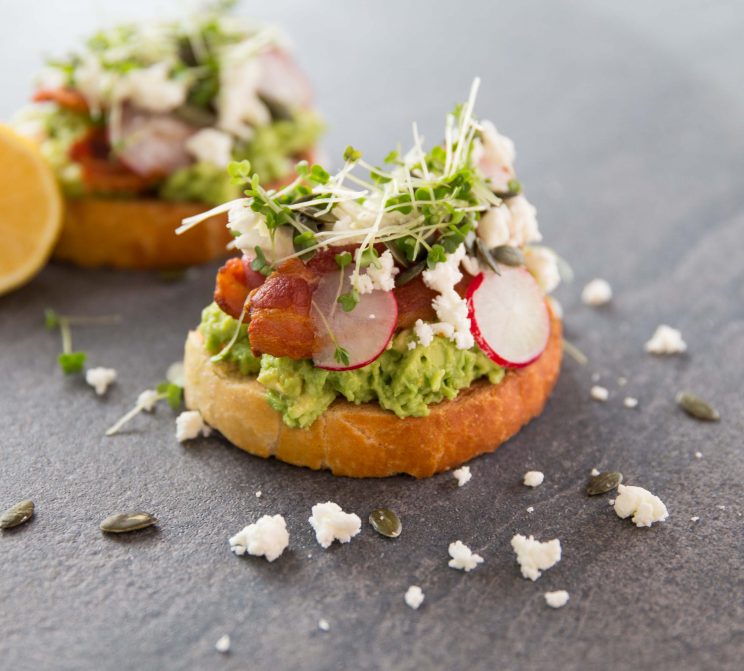 Cafe Style Smashed Avocado on Toast | Don't Go Bacon My Heart