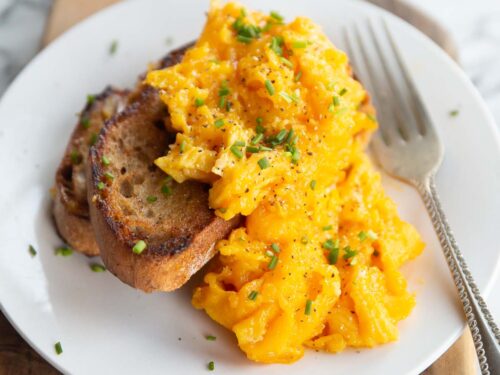 Scrambled Eggs Coloring Page