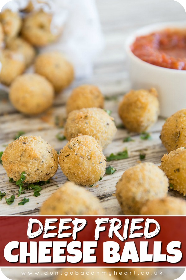 Deep Fried Cheese Balls | Don't Go Bacon My Heart