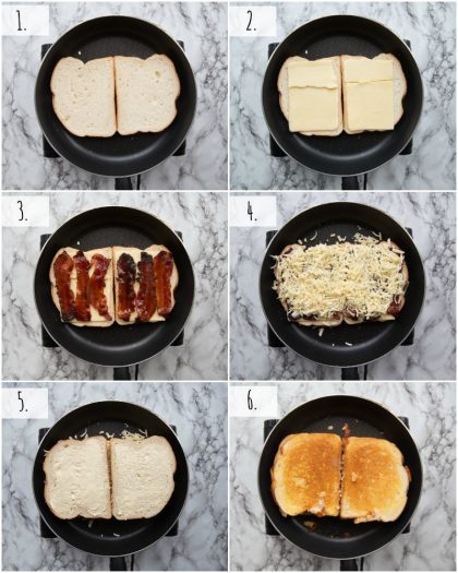 Maple Bacon Grilled Cheese | Don't Go Bacon My Heart