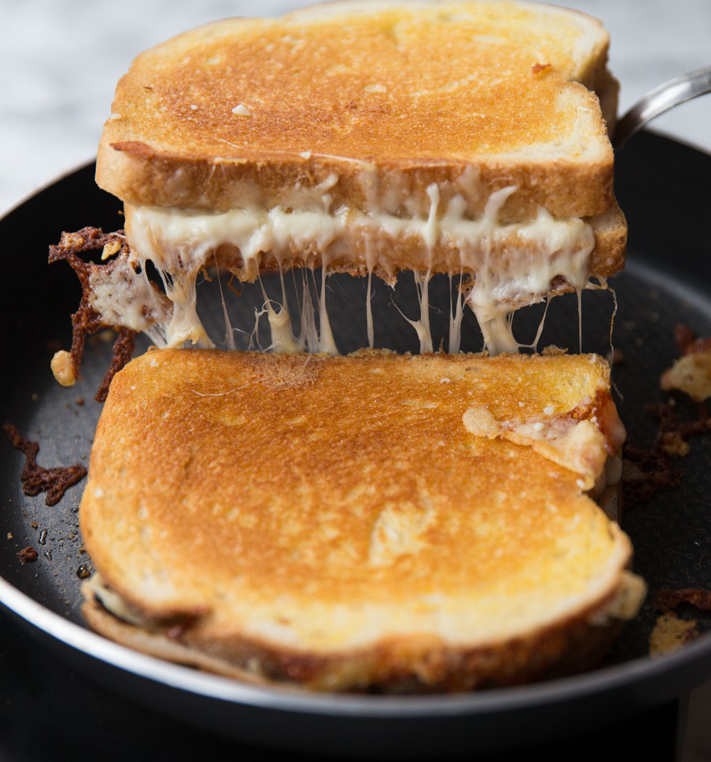 Maple Bacon Grilled Cheese | Don't Go Bacon My Heart
