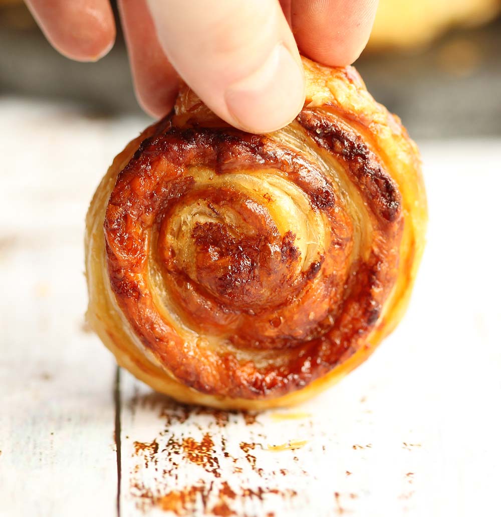 Puff Pastry Pinwheels (4 ways!) | Don't Go Bacon My Heart