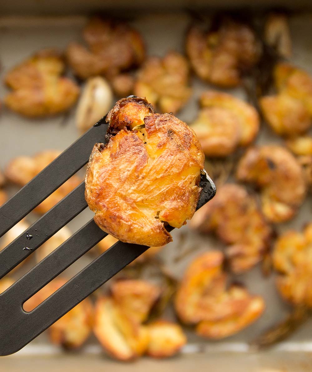 EXTRA Crispy Smashed Potatoes | Don't Go Bacon My Heart