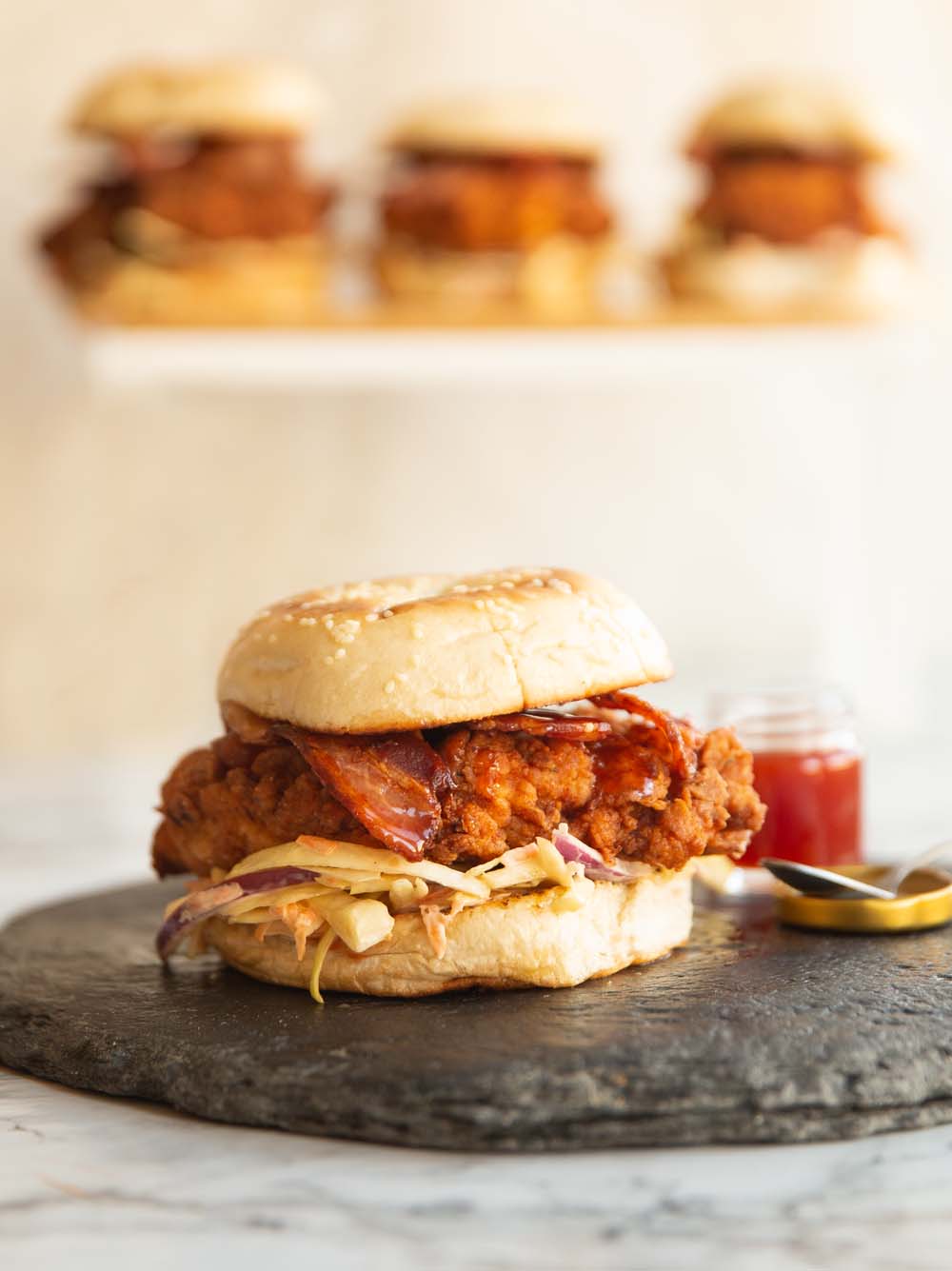 Crispy Chicken Burgers | Don't Go Bacon My Heart