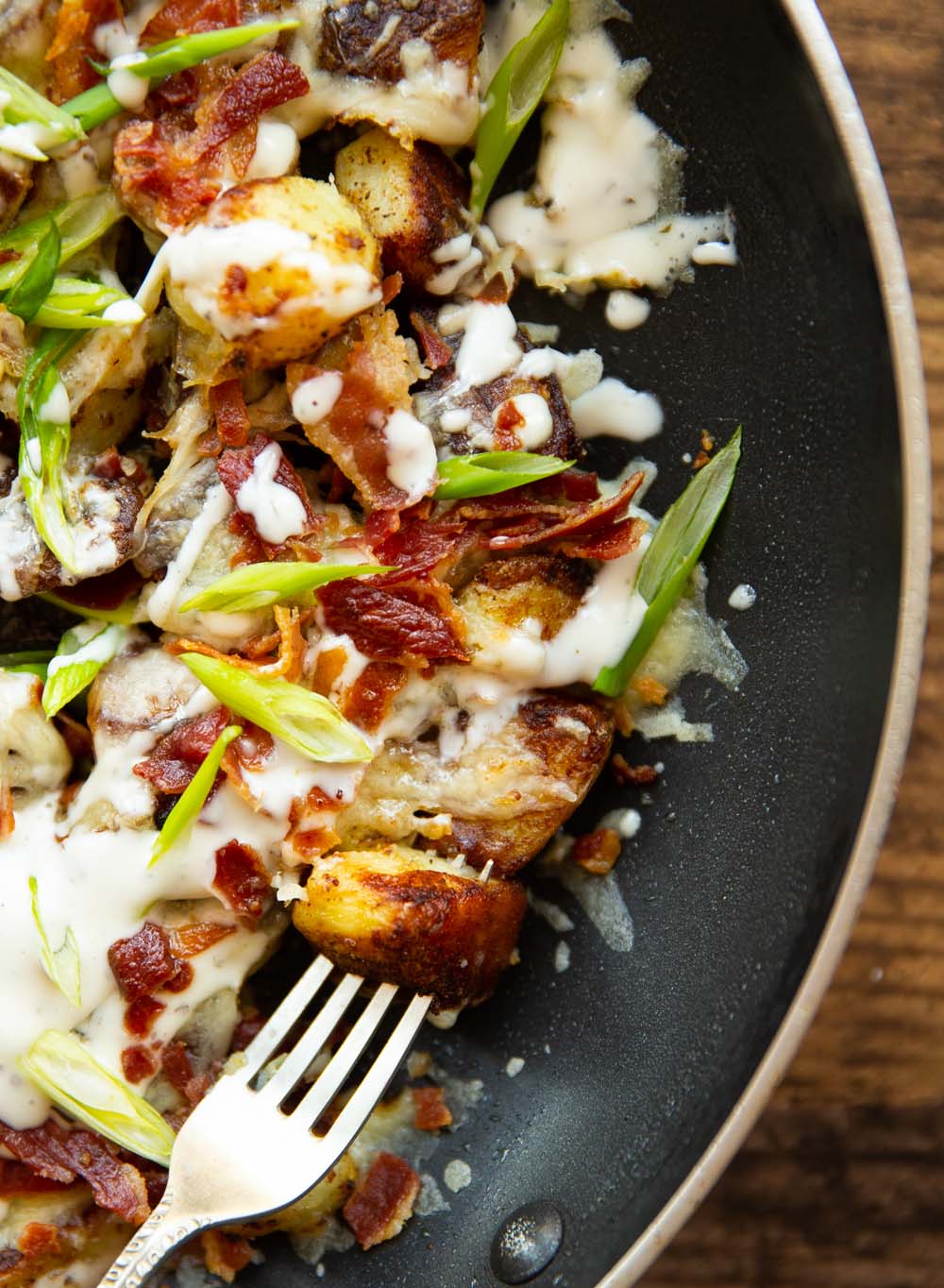 Cheesy Ranch Potatoes | Don't Go Bacon My Heart