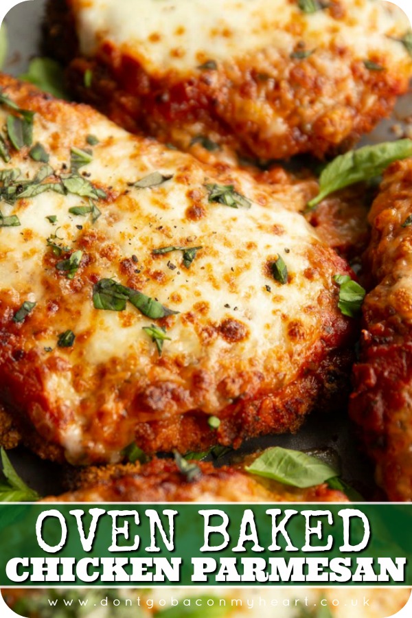 Baked Chicken Parmesan | Don't Go Bacon My Heart