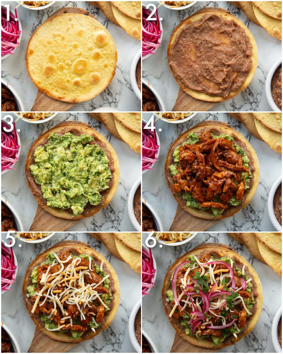 The BEST Chicken Tostadas you'll ever make! | Don't Go Bacon My Heart