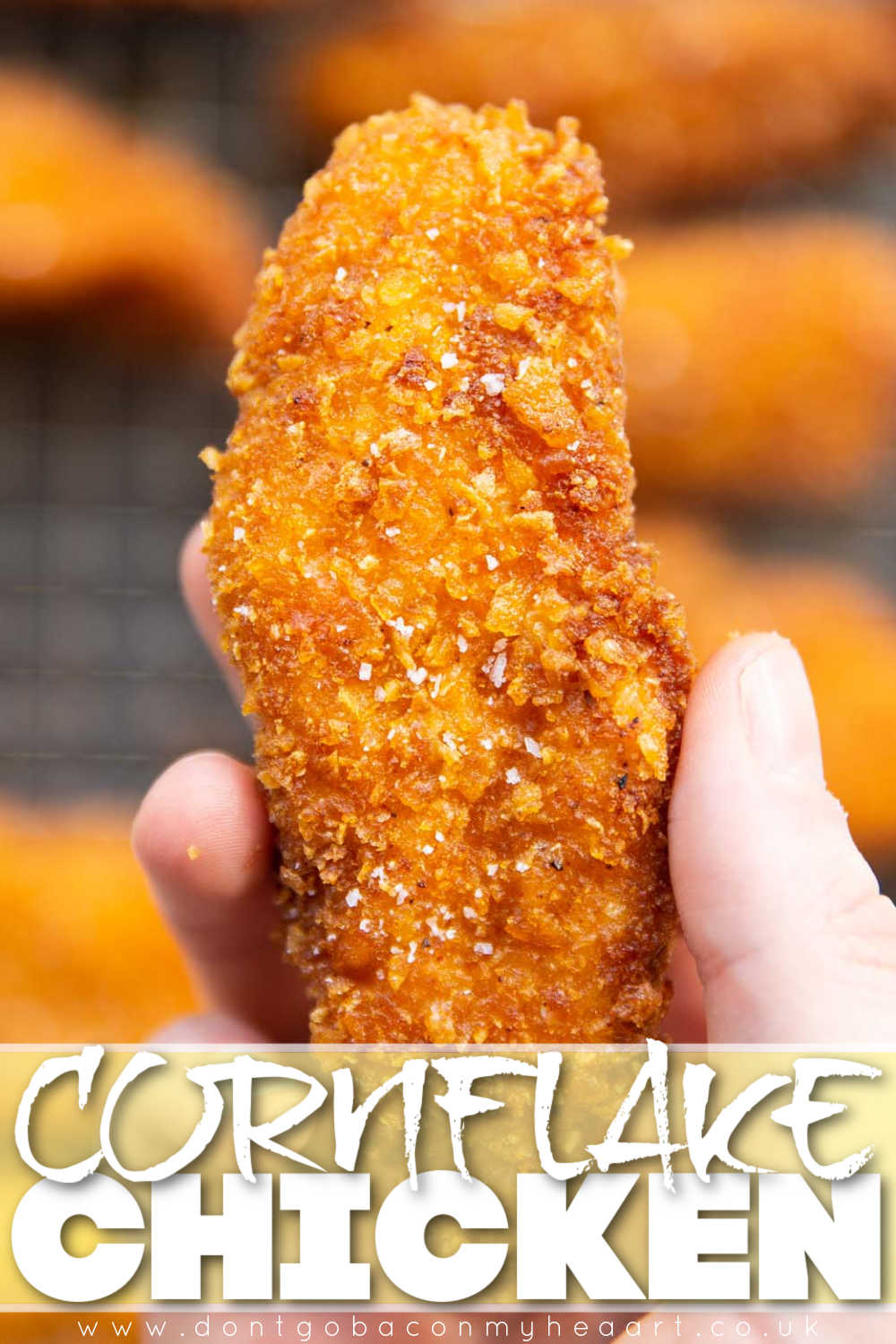 Crunchy Cornflake Chicken (baked or fried!) | Don't Go Bacon My Heart