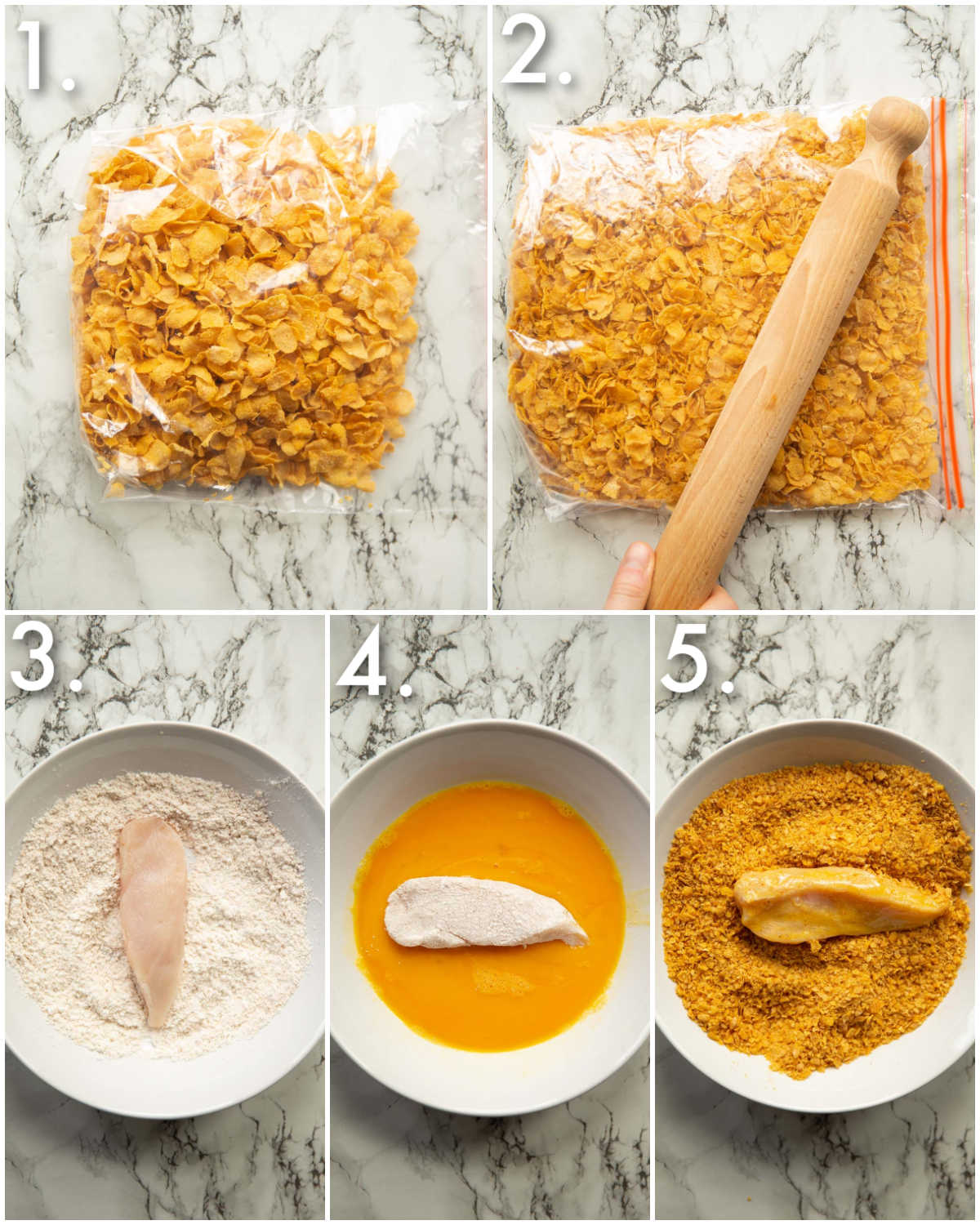 Crunchy Cornflake Chicken (baked or fried!) | Don't Go Bacon My Heart