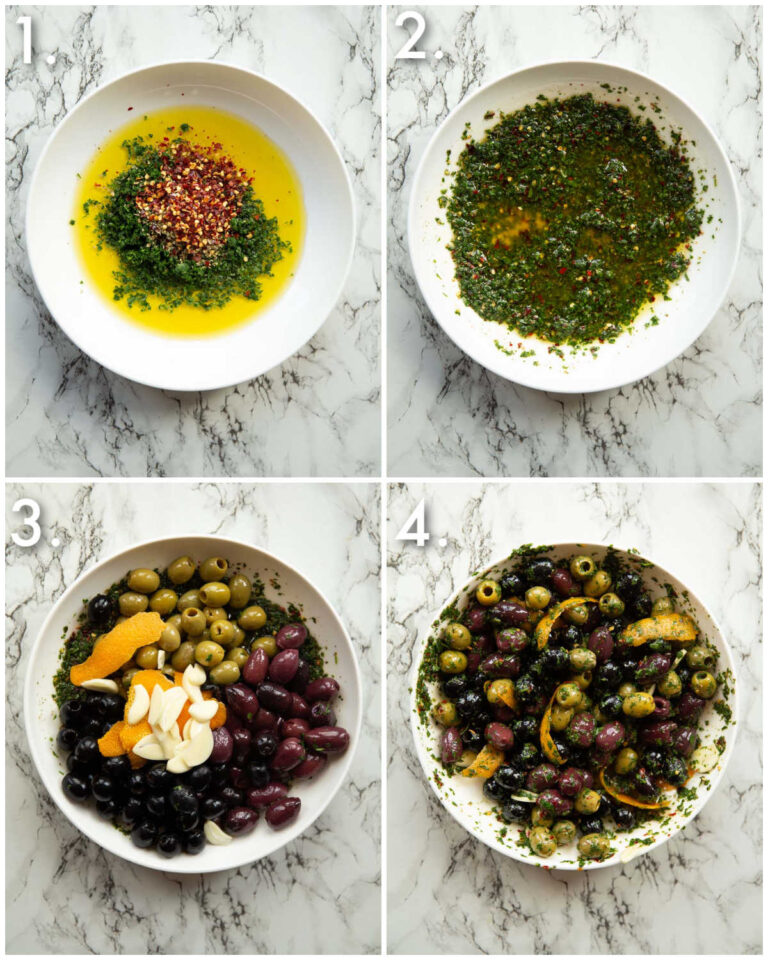 The Most DELICIOUS Marinated Olives | Don't Go Bacon My Heart