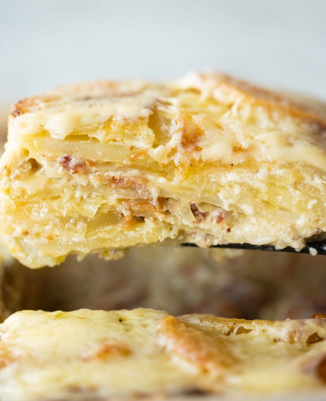 Bacon & Leek Potato Gratin | Don't Go Bacon My Heart