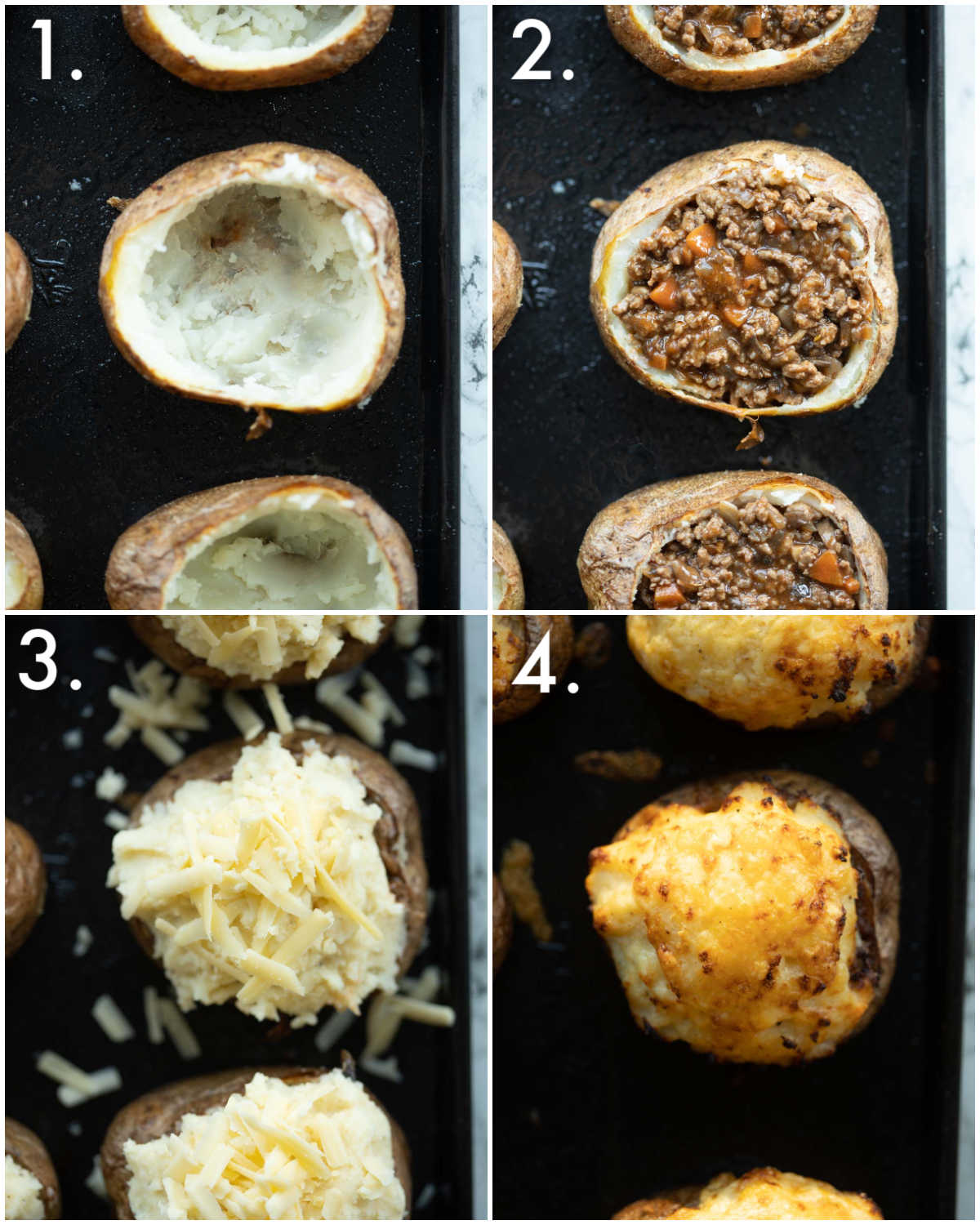 Cottage Pie Baked Potatoes | Don't Go Bacon My Heart