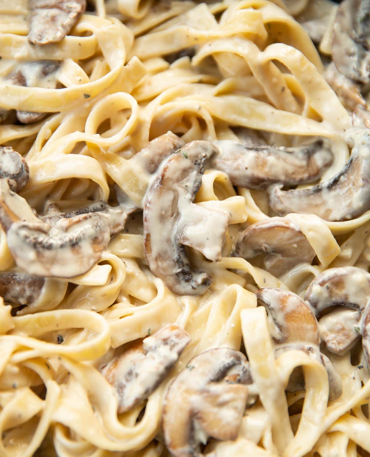 Easy Mushroom Tagliatelle | Don't Go Bacon My Heart