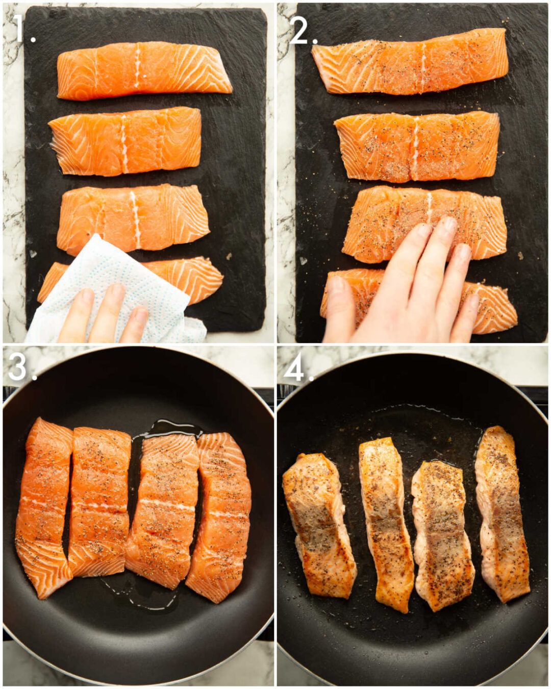Creamy Lemon Salmon | Don't Go Bacon My Heart