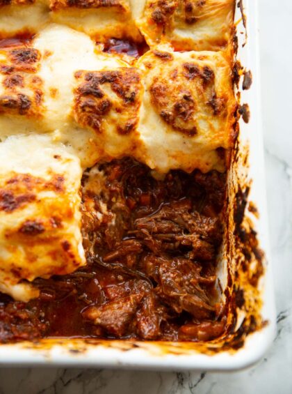 Beef Ragu Ravioli Bake | Don't Go Bacon My Heart