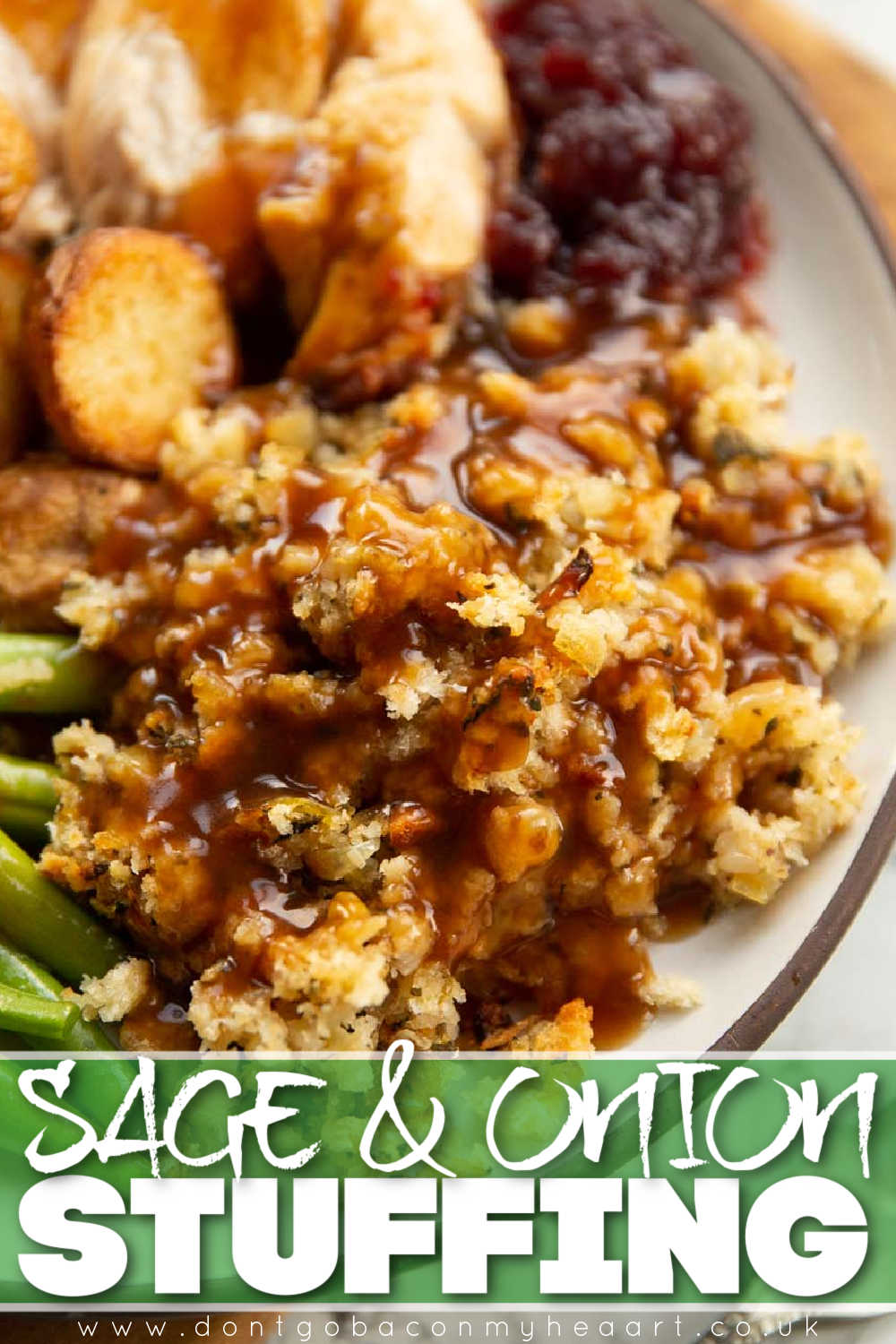 Classic Sage and Onion Stuffing | Don't Go Bacon My Heart