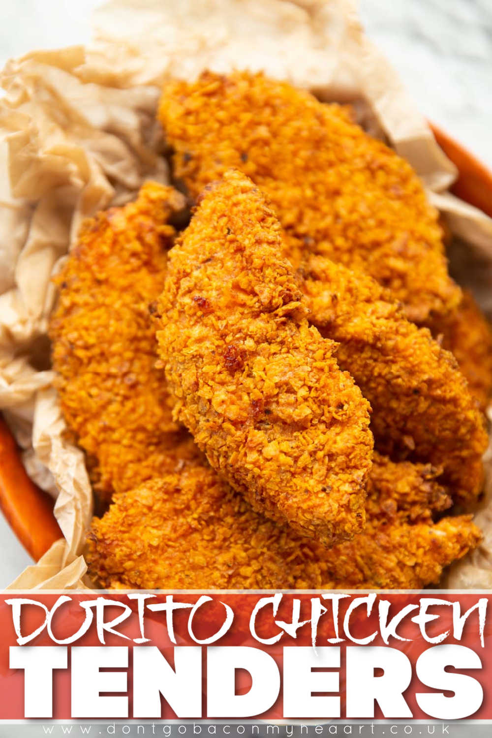 Dorito Chicken Tenders (Baked or Air Fried!) | Don't Go Bacon My Heart