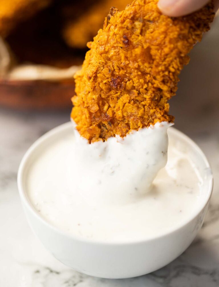Dorito Chicken Tenders (Baked or Air Fried!) | Don't Go Bacon My Heart