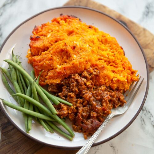 Spiced Sweet Potato Shepherd's Pie | Don't Go Bacon My Heart