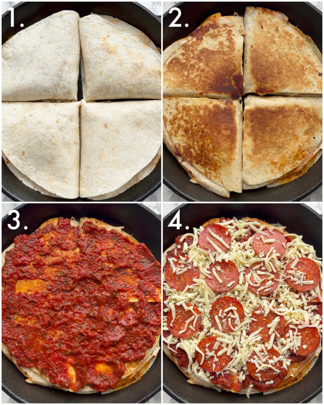 Tortilla Wrap Pizza (Viral Tortilla Hack!) | Don't Go Bacon My Heart