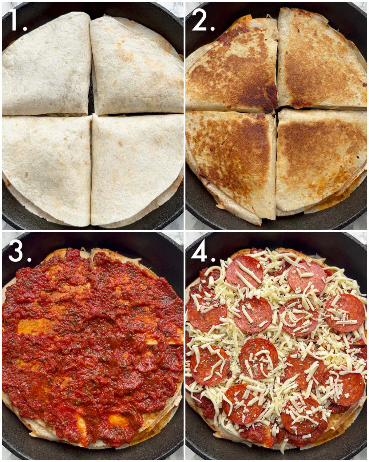 Tortilla Wrap Pizza (Viral Tortilla Hack!) | Don't Go Bacon My Heart