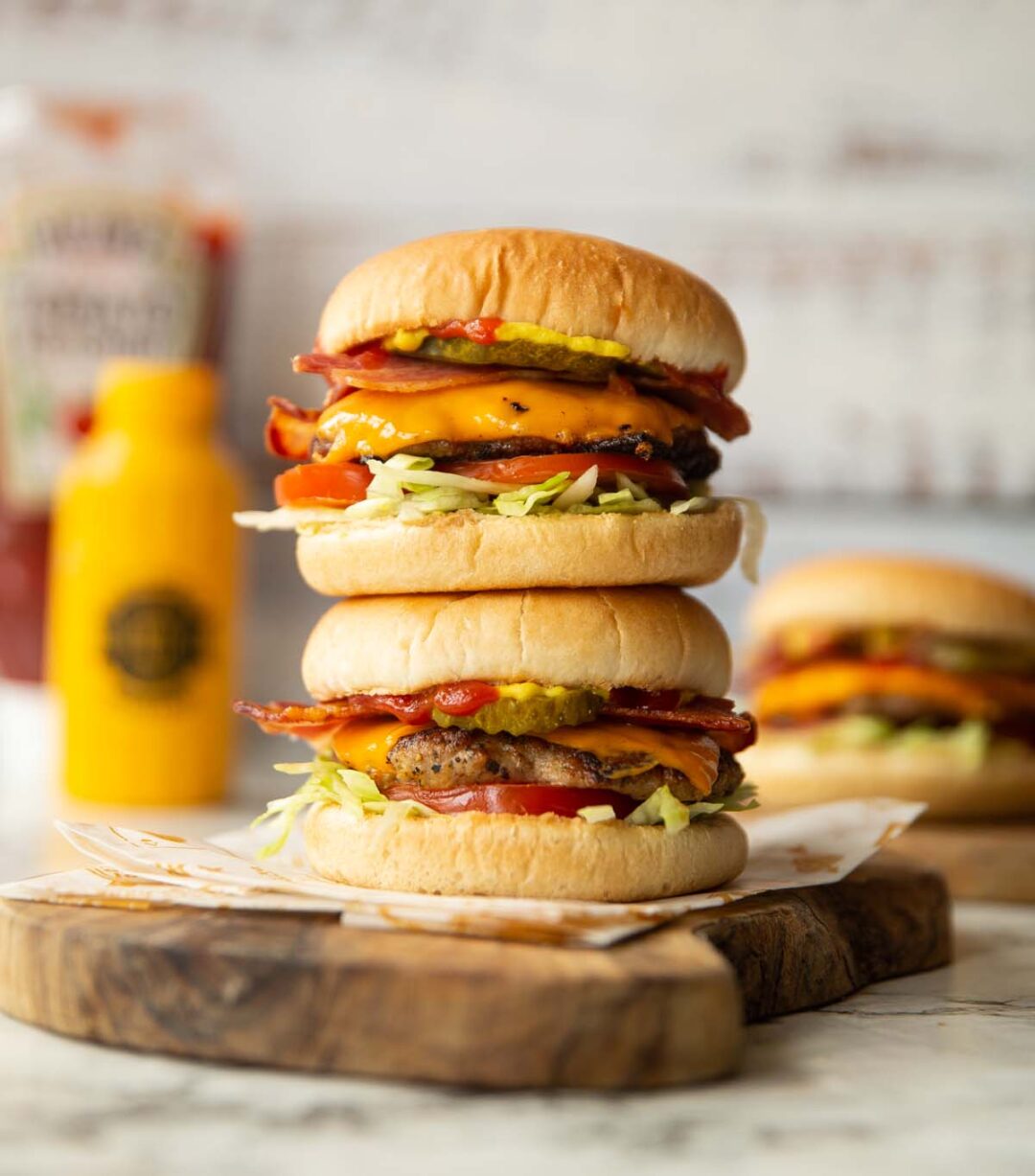 Sausage Smash Burgers | Don't Go Bacon My Heart