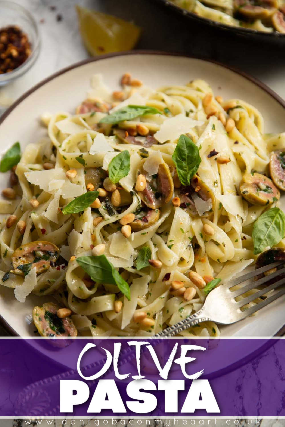 Delicious Olive Pasta | Don't Go Bacon My Heart