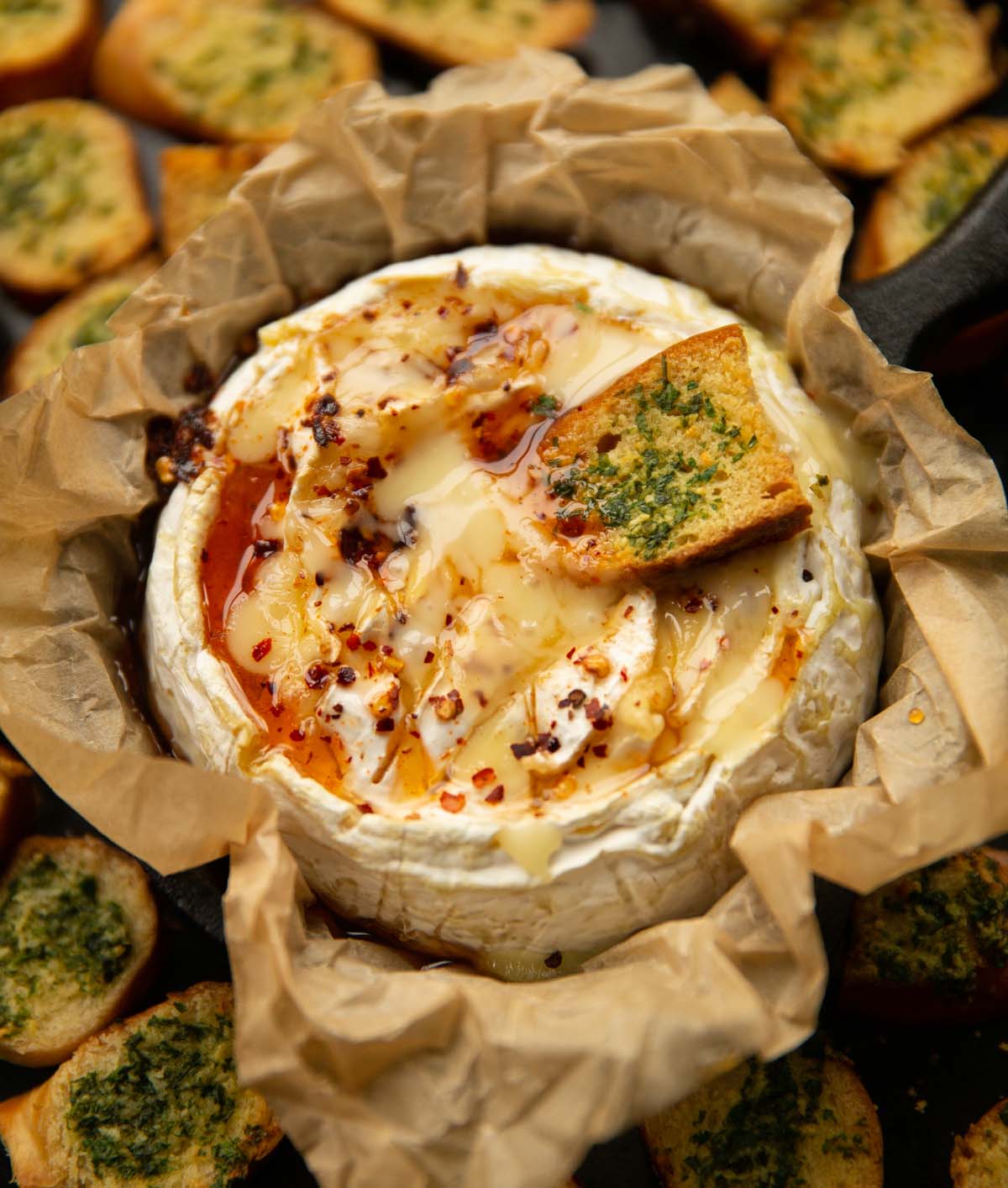 Hot Honey Baked Camembert | Don't Go Bacon My Heart