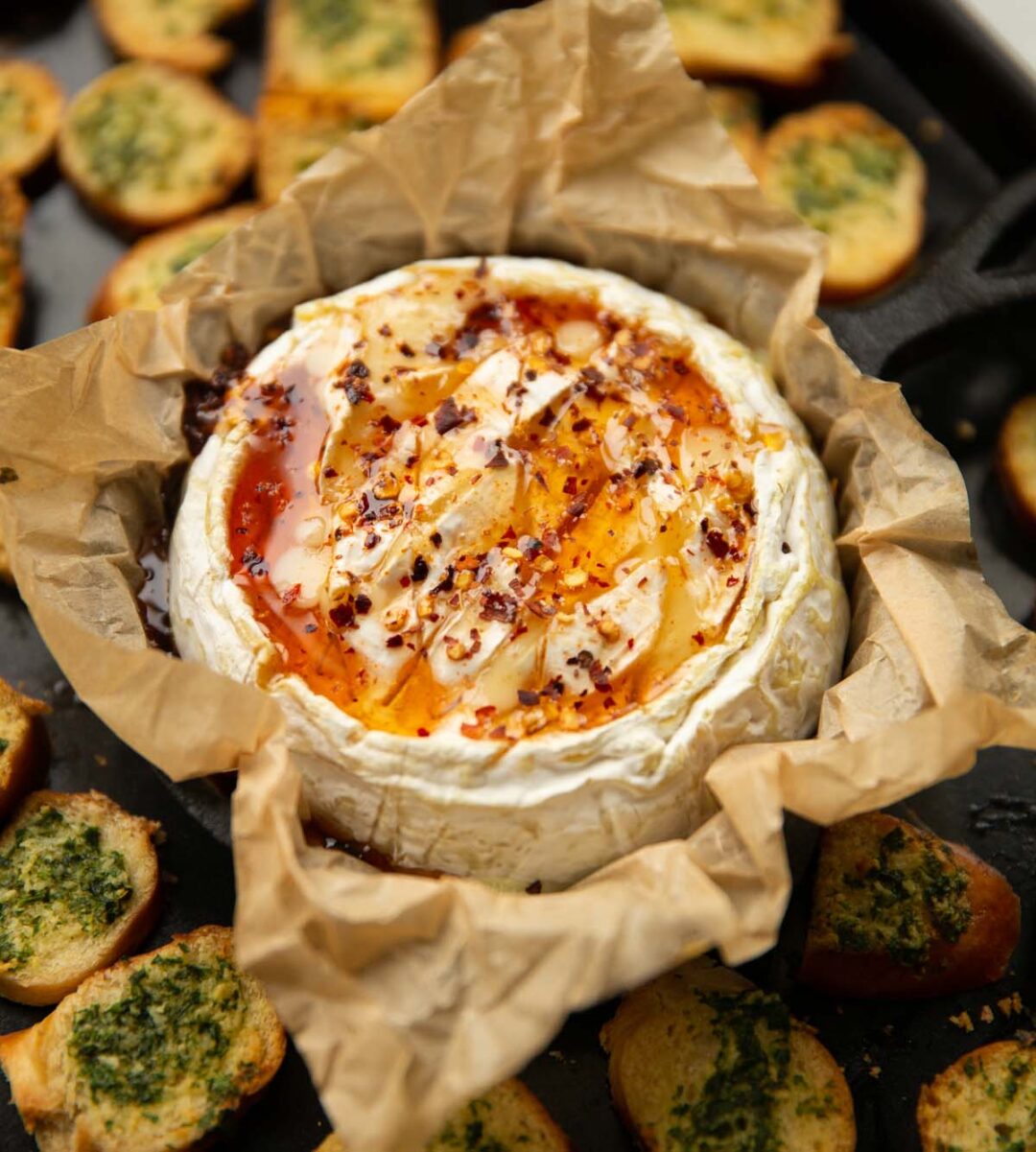 Hot Honey Baked Camembert | Don't Go Bacon My Heart