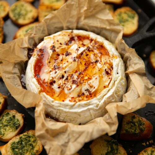 Hot Honey Baked Camembert | Don't Go Bacon My Heart
