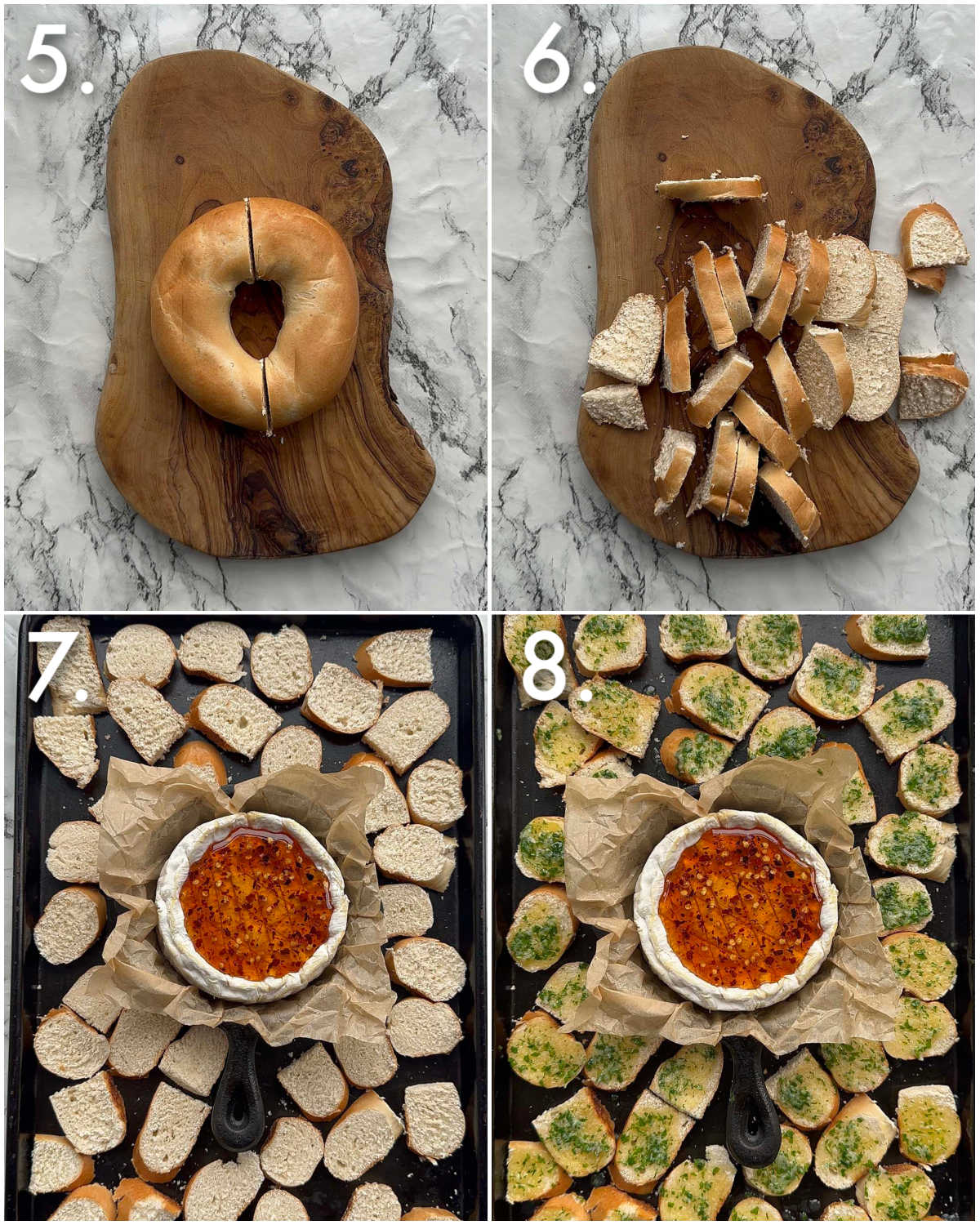 Hot Honey Baked Camembert | Don't Go Bacon My Heart