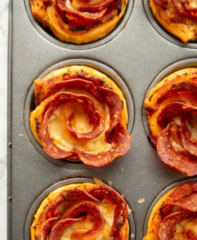Pepperoni Pizza Roses | Don't Go Bacon My Heart