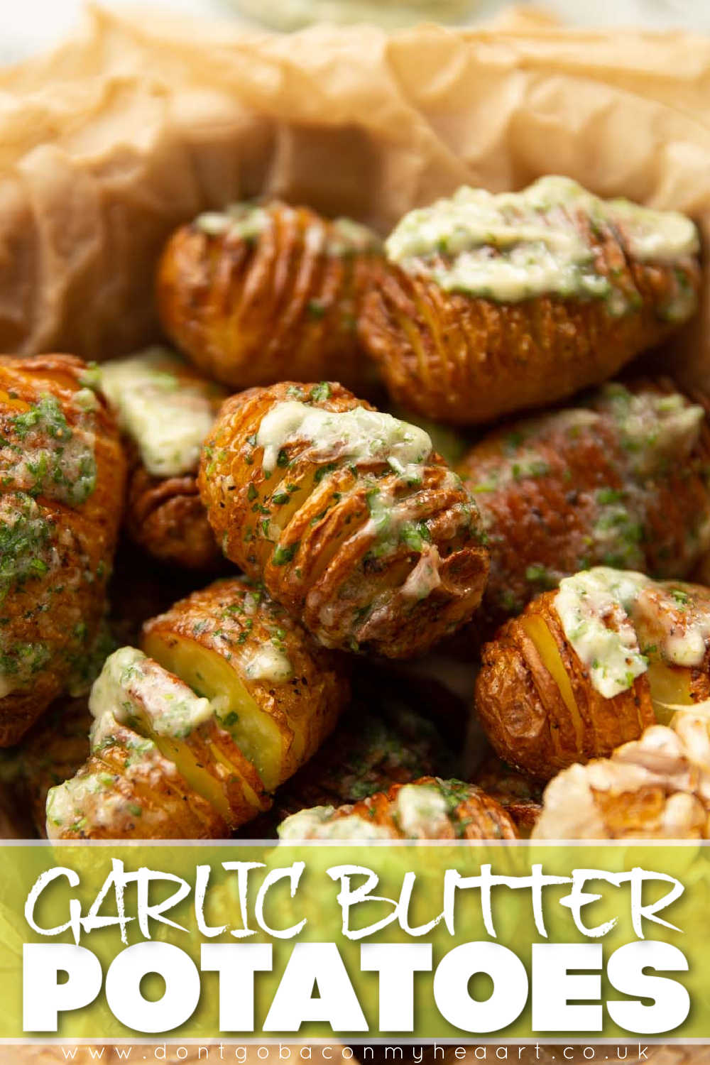 Garlic Butter Potatoes | Don't Go Bacon My Heart