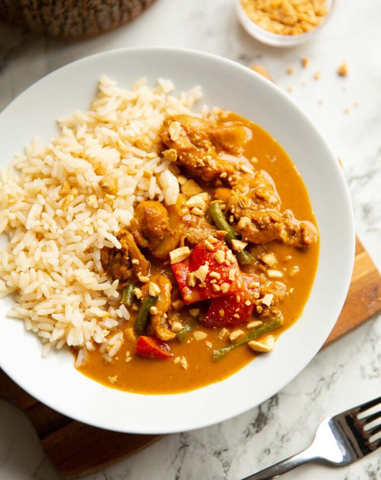 Slow Cooker Satay Chicken | Don't Go Bacon My Heart