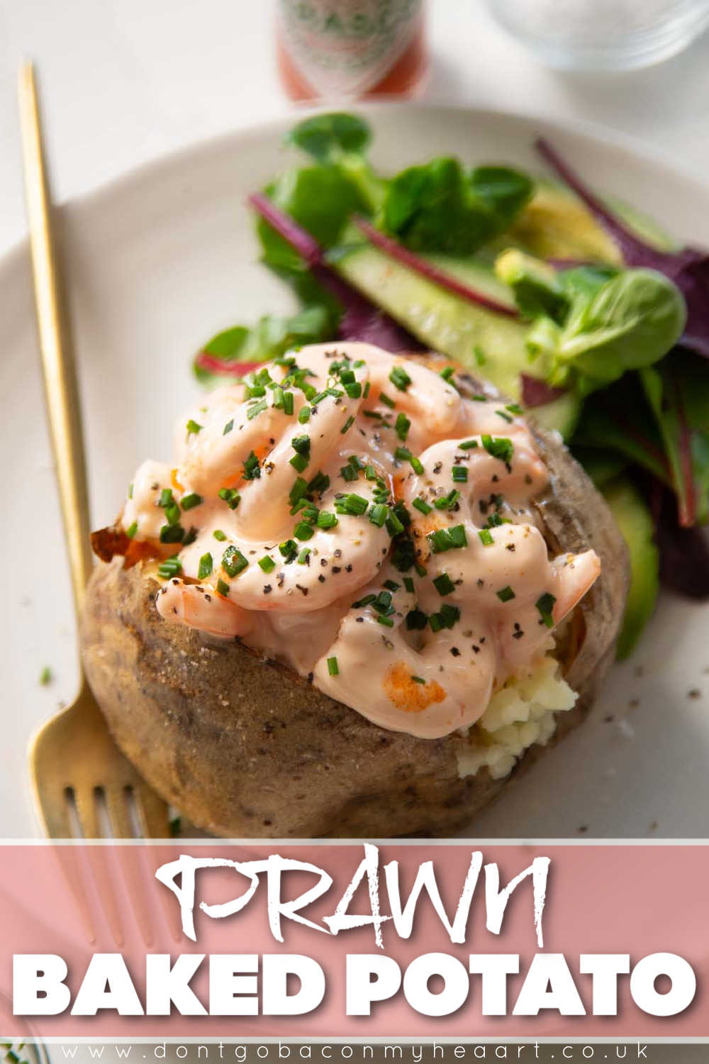 The Best Prawn Baked Potato | Don't Go Bacon My Heart